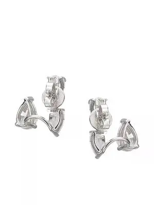 ANABELA CHAN Floating Nova Diamond Huggie Earrings