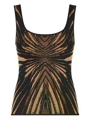 Roberto Cavalli Scoop Neck Camis Tanks For Women