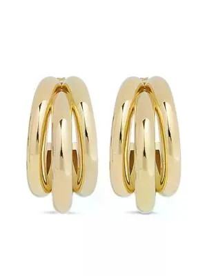 Rabanne Triple-hoop Earrings - Gold