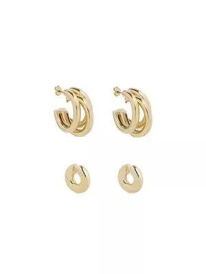 Rabanne Triple-hoop Earrings