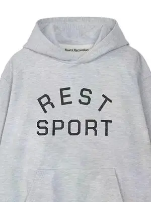 REST&RECREATION Logo-print Hoodie