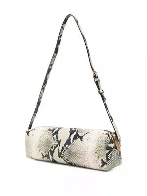 Khaite Kye Python-embossed Shoulder Bag