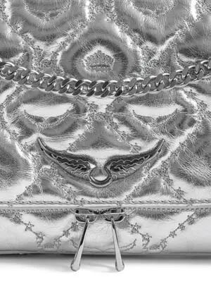 Zadig&Voltaire Rock Ii Quilted Crossbody Clutch Bag
