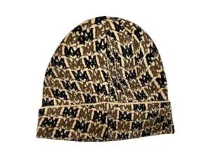 Amiri All Over Logo Beanie