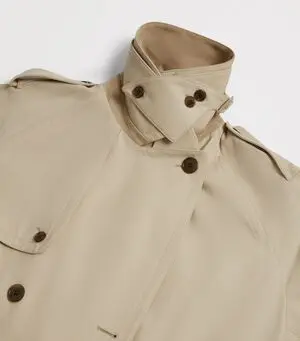 Dunhill Wool Double-breasted Trench Coat