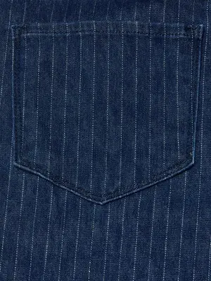 L'Agence Quincy Pinstriped Jean