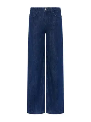 L'Agence Quincy Pinstriped Jean