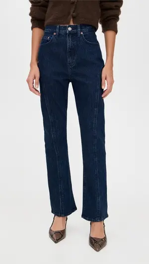 DAZE Mid-weight Straight Leg Jeans