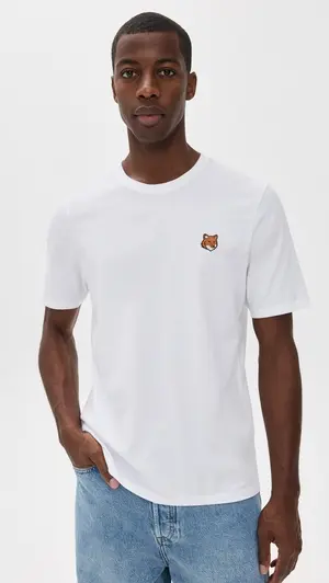Maison Kitsuné Fox Head Patch Regular Tee
