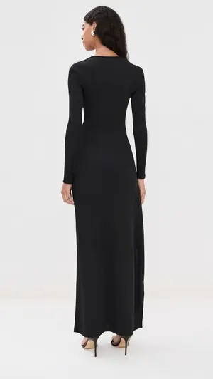 Christopher Esber Mineral Stone Cascade Maxi Dress