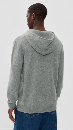 KATIN Hayes Hooded Henley Sweater