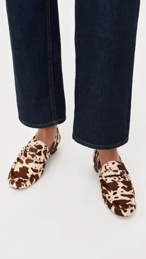 Farm Rio Monstera Haircalf Loafers