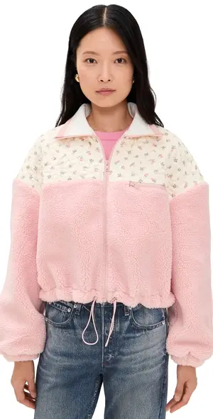 For Love & Lemons Saide Sherpa Jacket