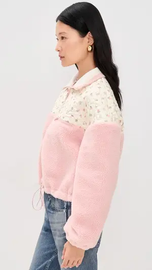 For Love & Lemons Saide Sherpa Jacket