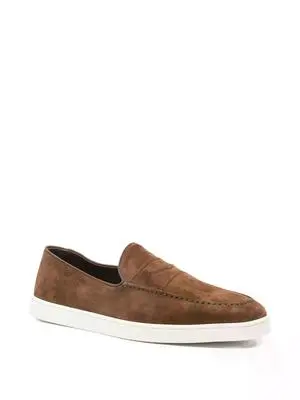 Church's Suede Loafers - Brown