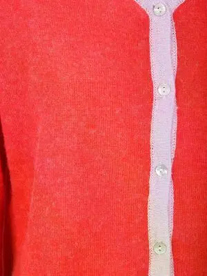 IN BED WITH YOU Contrast-panel Cardigan