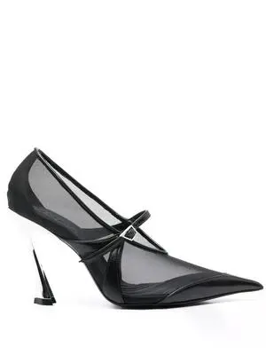 MUGLER 95mm Mesh Pumps