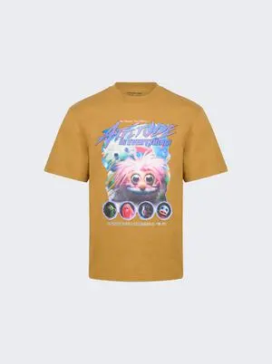 Martine Rose Classic Tee Turmeric Fuzzies - Brown