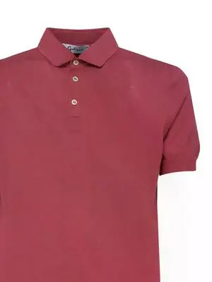 John Galliano Short-sleeved Polo Shirt - Red