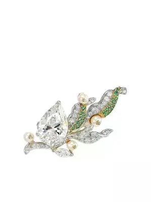 ANABELA CHAN Lily Of The Valley Multi-stone Ring - White