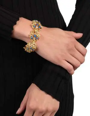 Alexis Bittar Brut Lapis Line Bracelet - Gold