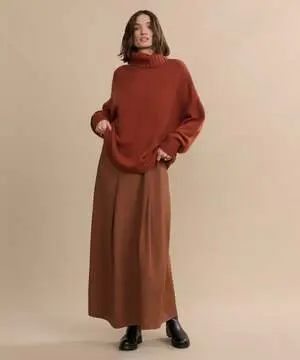 Jenni Kayne Cashmere Porter Turtleneck - Rust