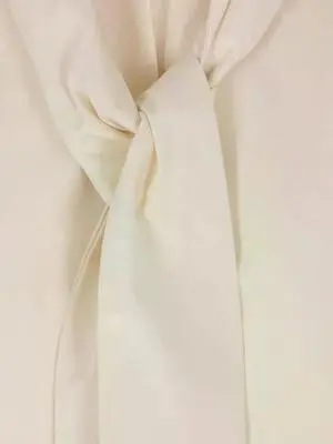 THELATEST Lavallière Collar Shirt - Neutrals
