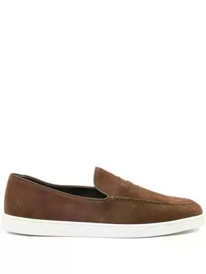 Church's Suede Leather Loafers - Brown