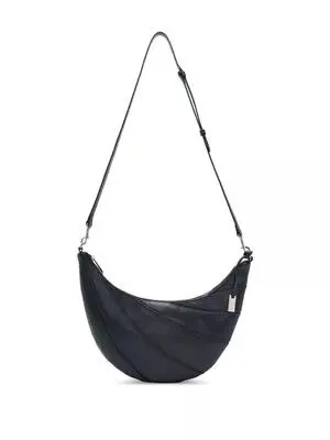 JOY GRYSON Pleated Crescent Shoulder Bag