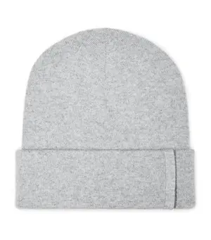Brunello Cucinelli Cashmere Rib-knit Beanie - Grey