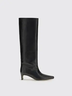 Staud Leather Boots - Black