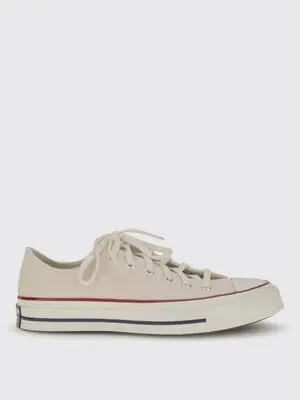 CONVERSE Low Top Lace Up Sneakers - Cream