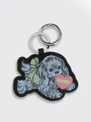 GANNI Key Chain - Blue