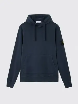 Stone Island Hooded Sweatshirt - Navy