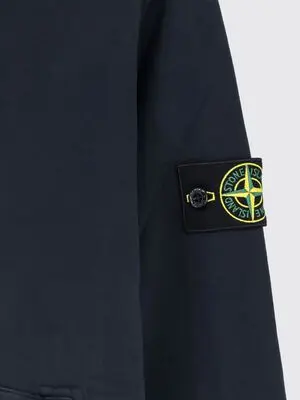 Stone Island Hooded Sweatshirt - Navy