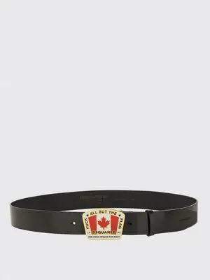 Dsquared2 Leather Belt - Black