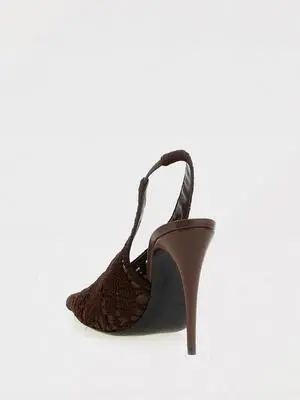 Magda Butrym Pointed Toe Slingback Pumps - Brown