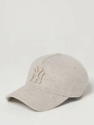 New Era Appliqued Baseball Cap - Natural