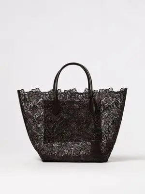 Ermanno Scervino Embroidered Tote - Brown