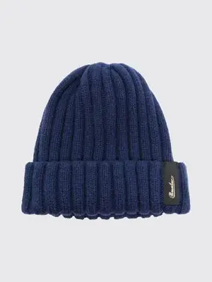Borsalino Ribbed Beanie - Navy