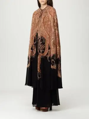 Zimmermann Paisley Print Cape Dress