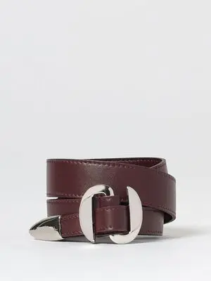 ORTIGNI Leather Belt - Brown