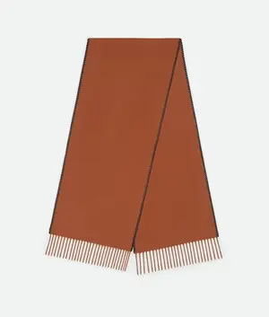 BOTTEGA  VENETA Cashmere Scarf - Brown