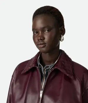Bottega Veneta Leather Blouson - Jam