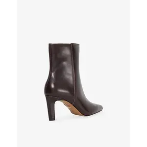DUNE Ovation Leather Heeled Ankle Boots