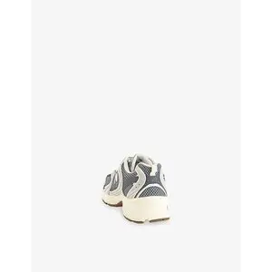 NEW BALANCE Leather And Mesh Trainers - Raincloud