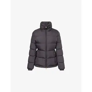 Moncler Dourbe High-neck Shell-down Jacket