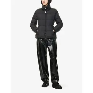 Moncler Dourbe High-neck Shell-down Jacket