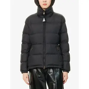 Moncler Dourbe High-neck Shell-down Jacket
