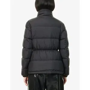 Moncler Dourbe High-neck Shell-down Jacket
